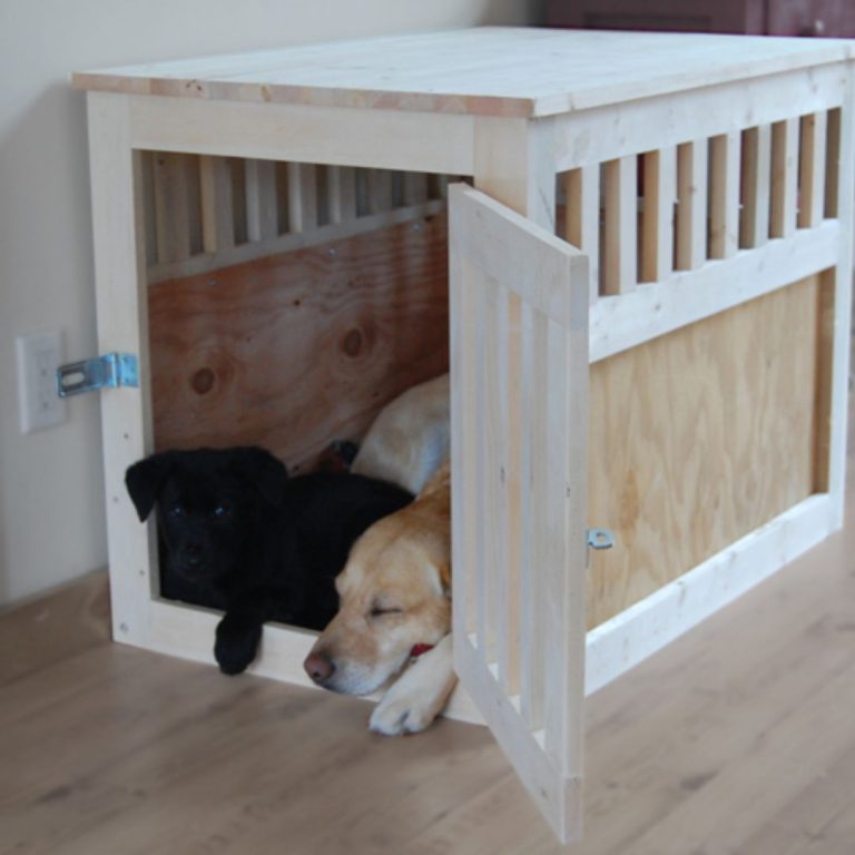 11 DIY Dog Crate Plans That You Can Build Yourself Easily